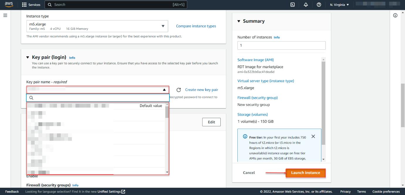 Steps involved installing DataTrust (RDt) application on AWS – RightData