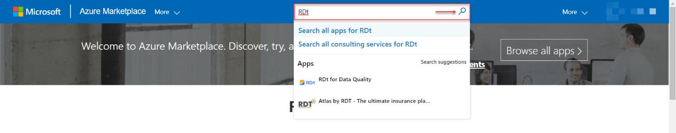 Steps involved installing DataTrust (RDt) application on Azure – RightData
