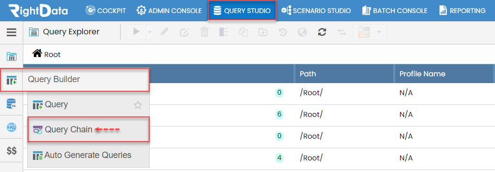 Apply filters and aggregation transformations from RDBMS widget – RightData