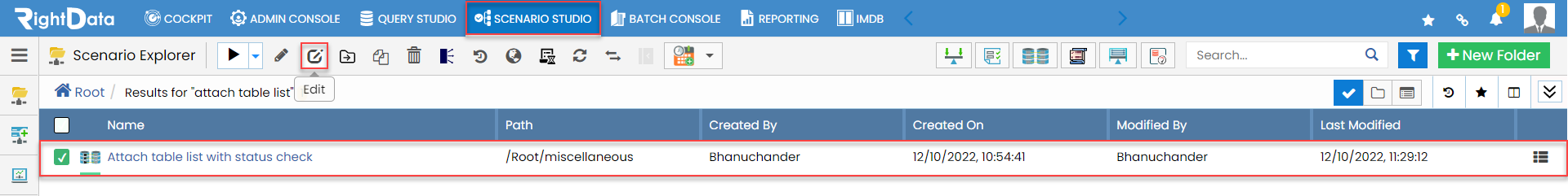 Option to send TDR result summary as an attachment in an email – RightData