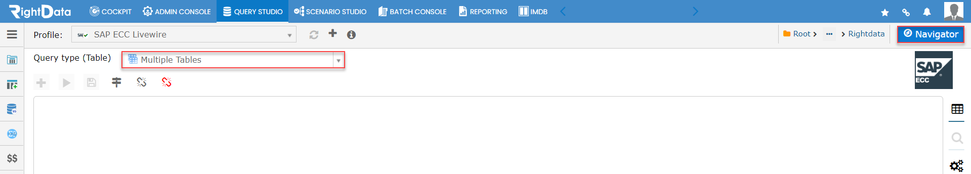 Querying SAP ECC using multiple tables – RightData