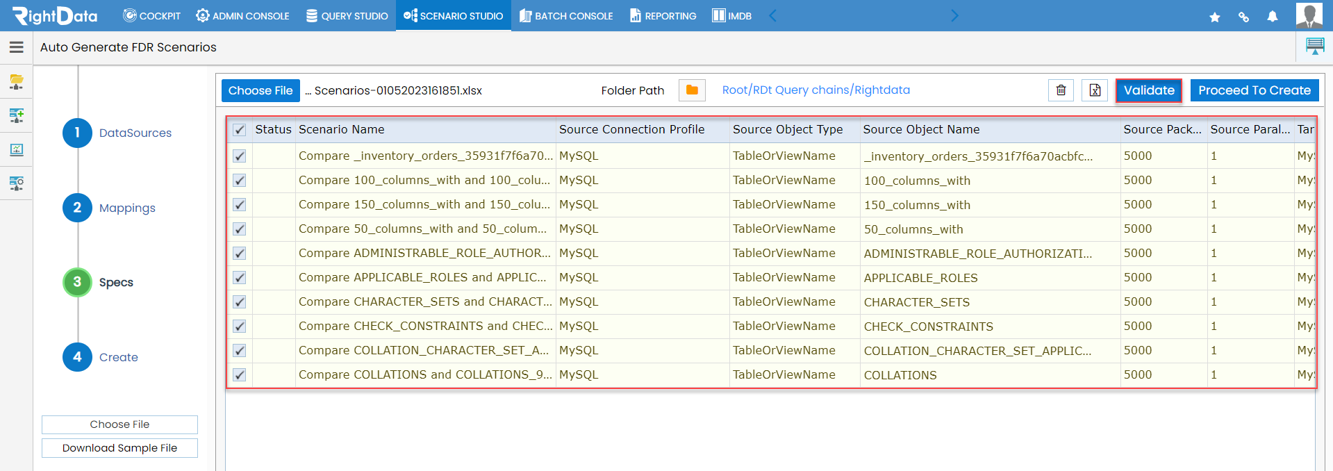 Auto Generate FDR using user-defined Content – RightData
