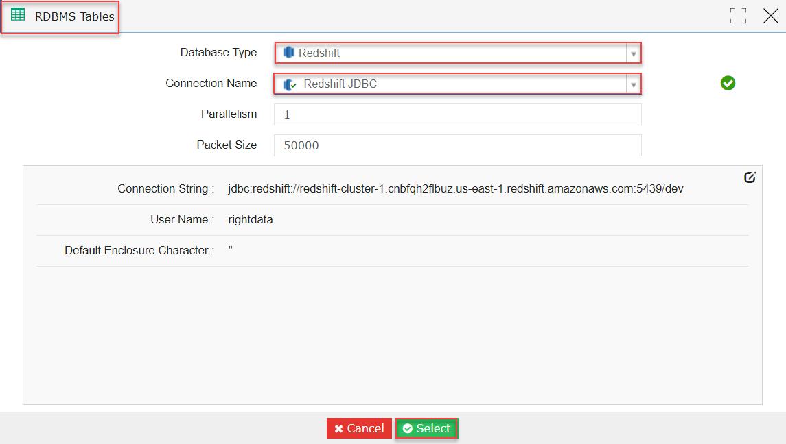 Bulk data comparison using mapping file – RightData