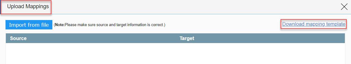 Bulk data comparison using mapping file – RightData