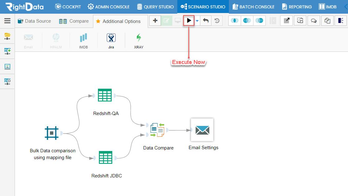 Bulk Data Comparison Using Mapping File Rightdata