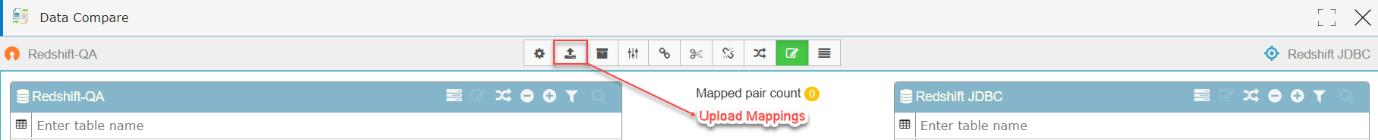 Bulk data comparison using mapping file – RightData