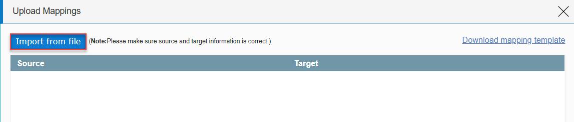 Bulk data comparison using mapping file – RightData