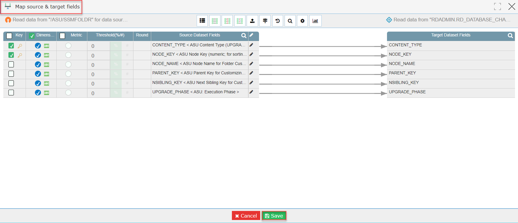 FDR execution using SAP-BW profile – RightData