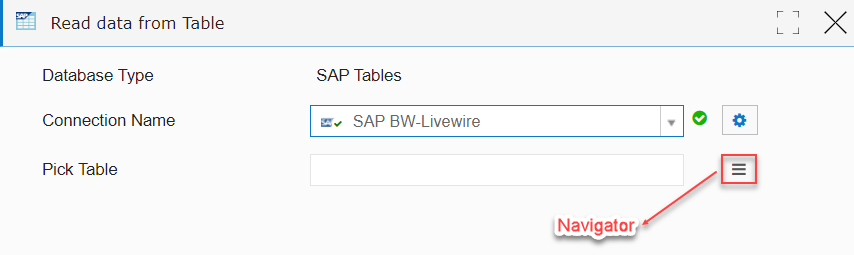 FDR execution using SAP-BW profile – RightData