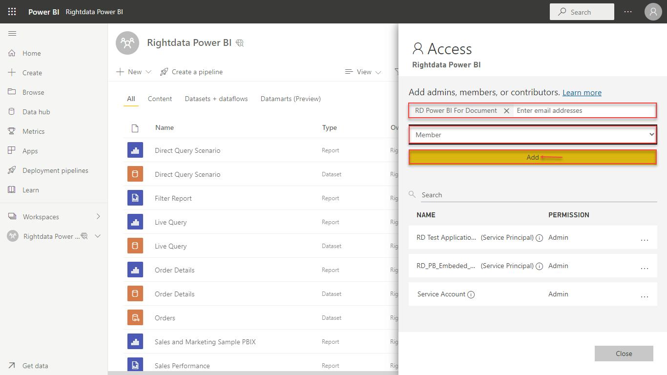 Power BI pre-configuration steps using Tenant ID – RightData