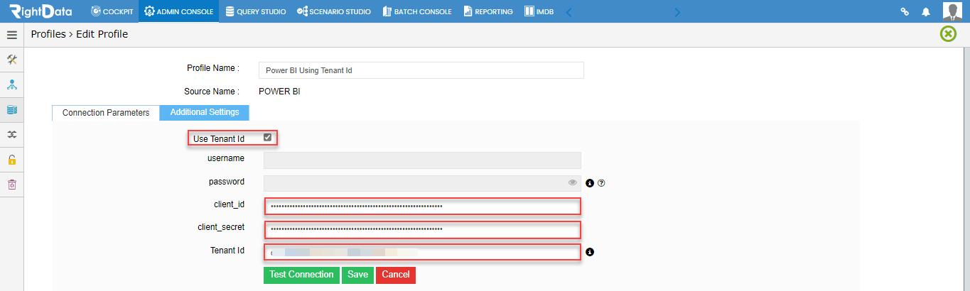 Power BI pre-configuration steps using Tenant ID – RightData