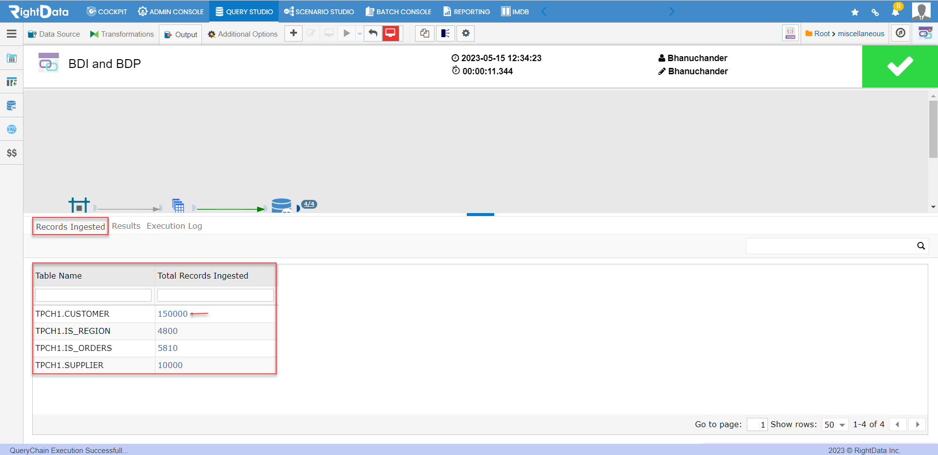 BDI and BDP (Bulk Data Ingestion and Bulk Data Profiling) – RightData
