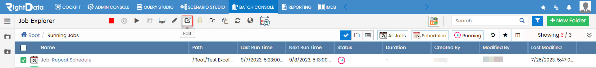Display the next execution time in user's local time zone along with Server time zone in Batch ...