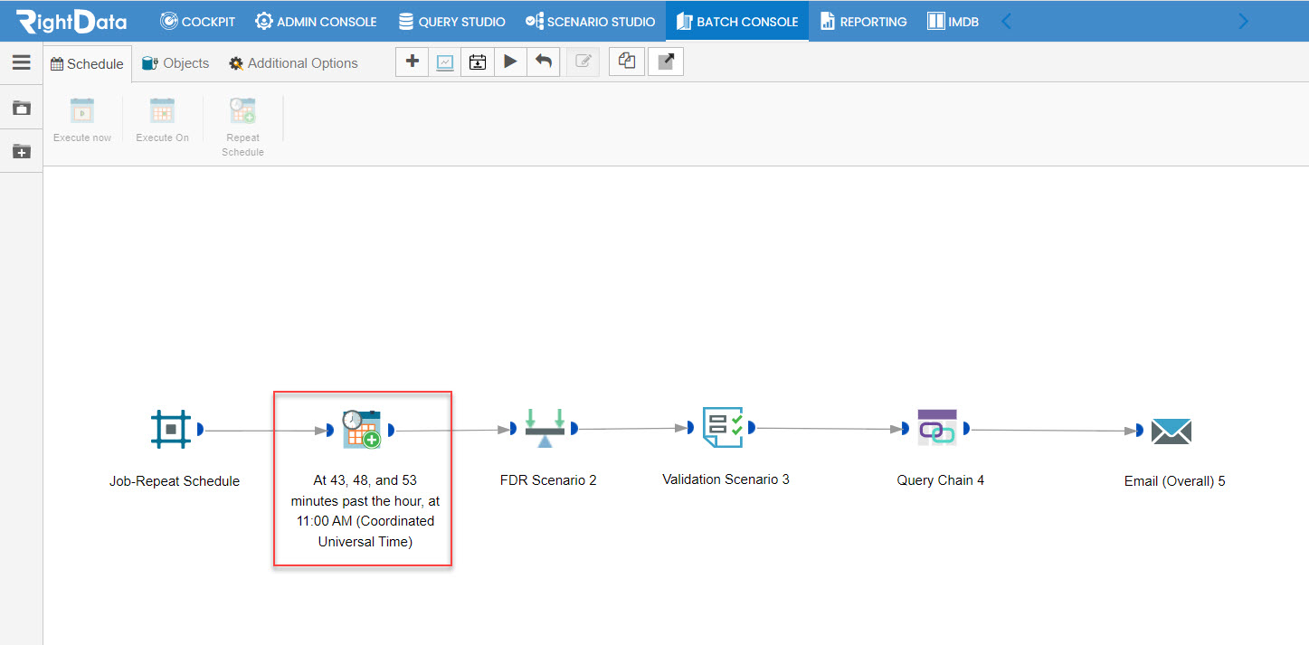 Display the next execution time in user's local time zone along with Server time zone in Batch ...