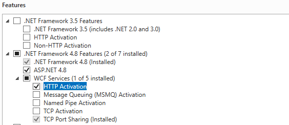 Enabling IIS Features for RightData (DataTrust) Installation – RightData