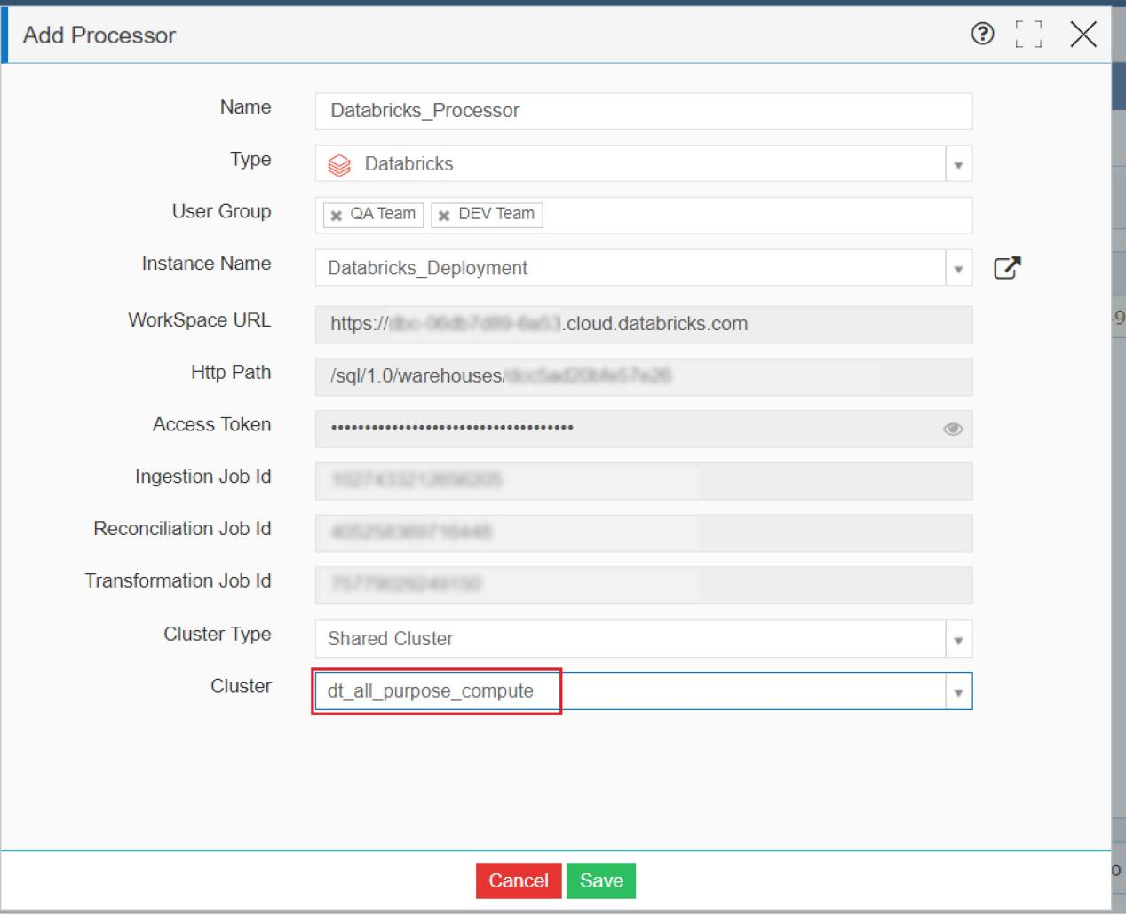 Databricks Integration with DataTrust – RightData