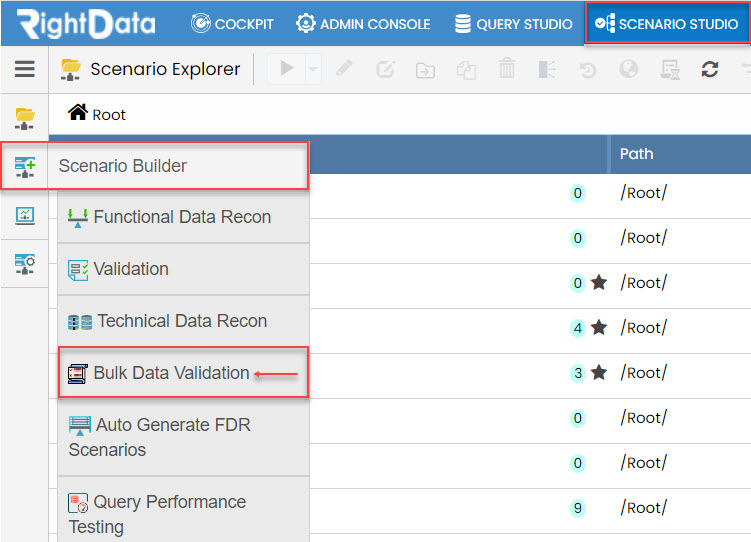 BDV Rule Recommendation – RightData