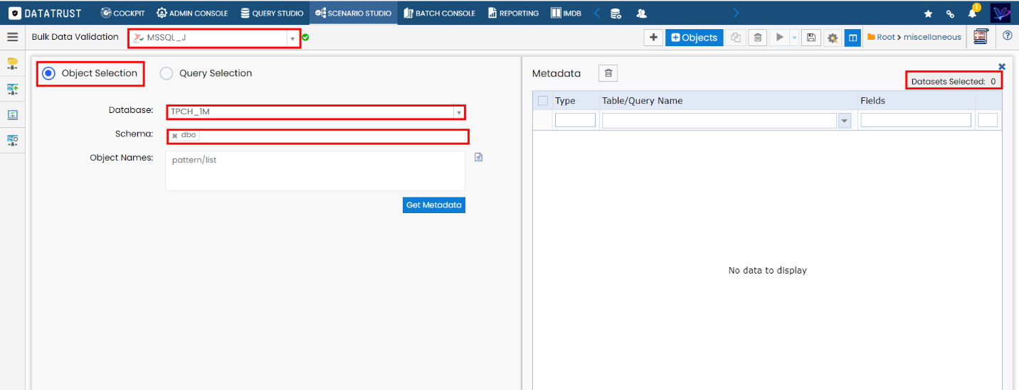 BDV Rule Recommendation – RightData