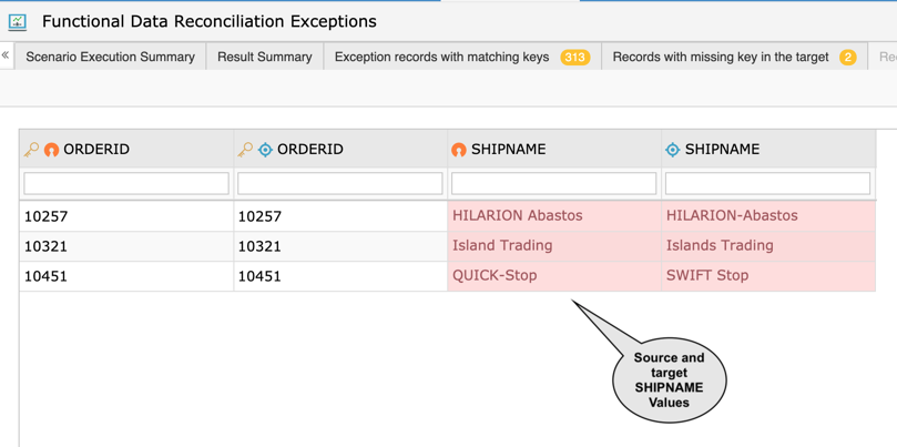 Understanding Functional Data Reconciliation Results Report – RightData
