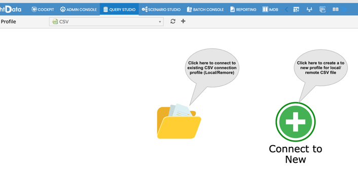 Writing queries on Local CSV File – RightData