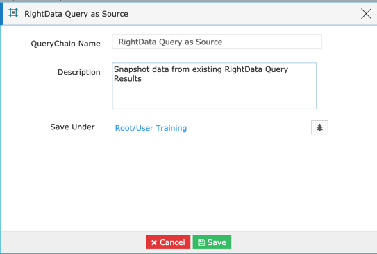 Snapshot Data From Existing Rightdata Datatrust Query Results Rightdata 7834