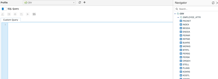 Query remote CSV File – RightData