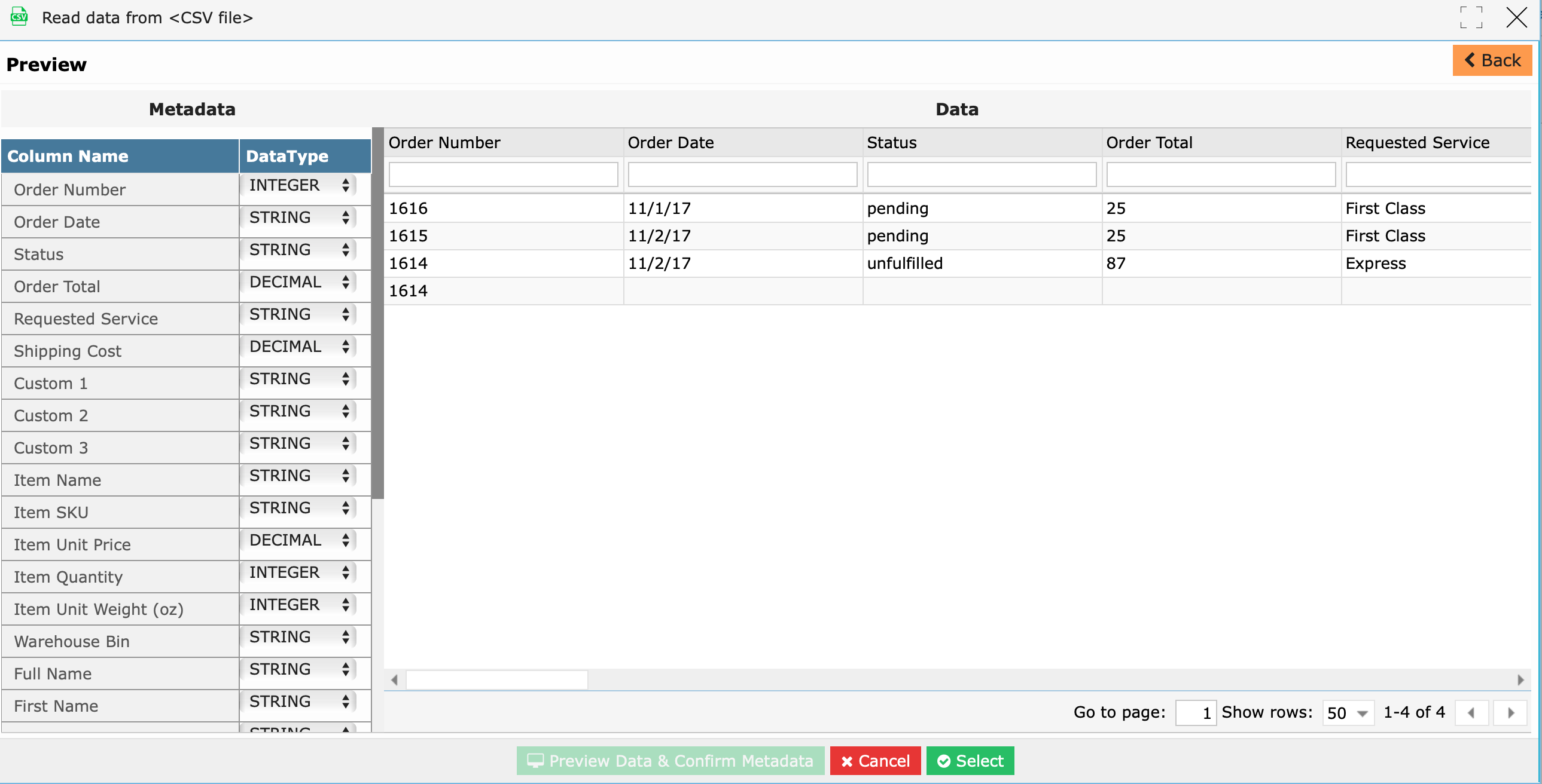 Comparing Csv File With Rdbms Table Rightdata