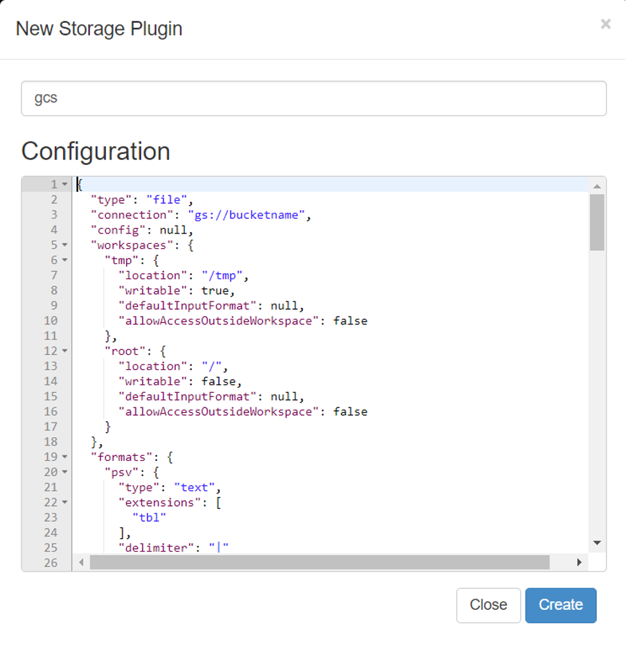 Configure GCS as Data Source – RightData