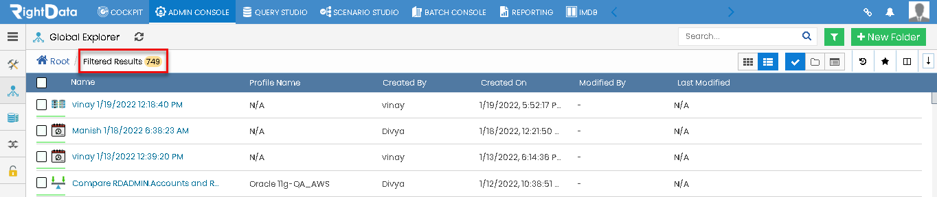 Global Explorer – RightData