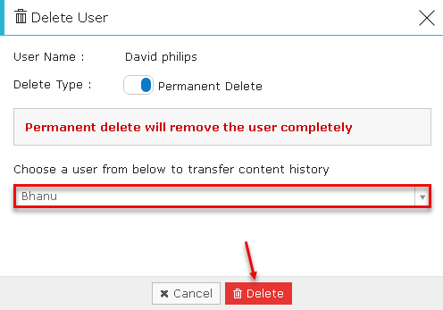 User Management – RightData