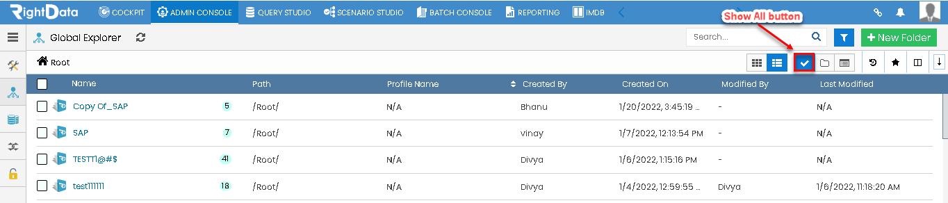 Global Explorer – RightData