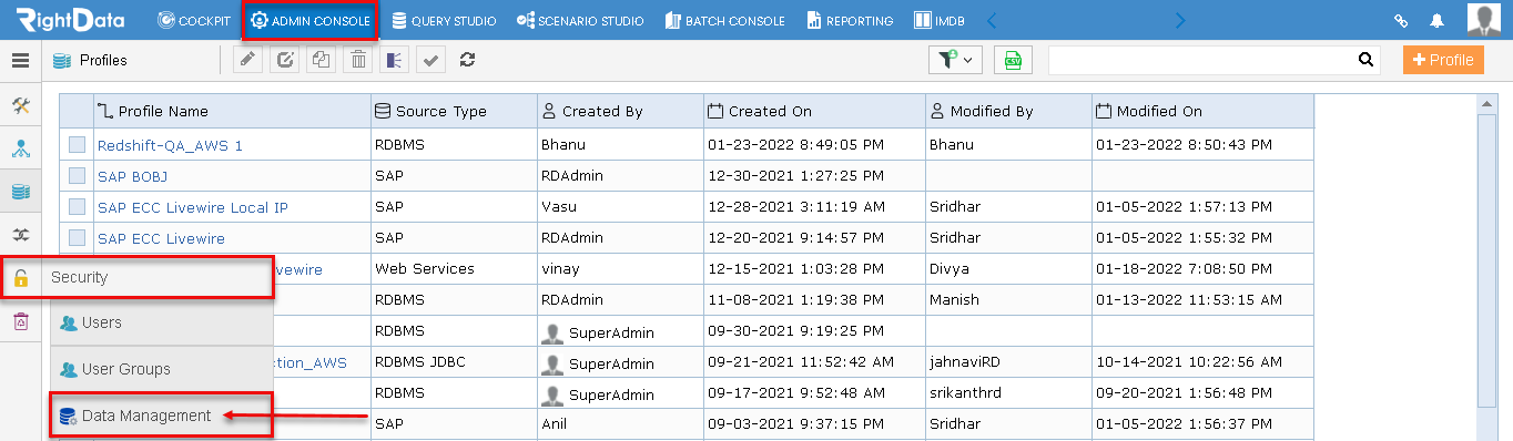 Data Management – RightData