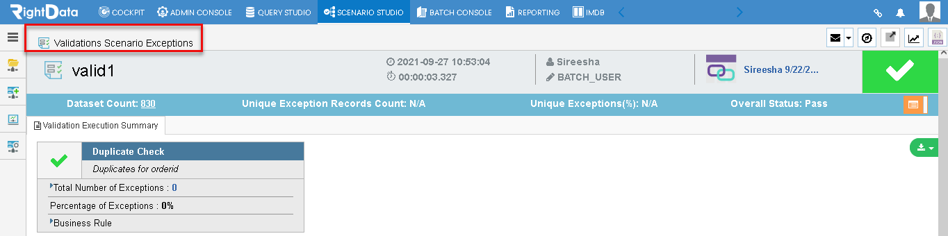 Validations – RightData