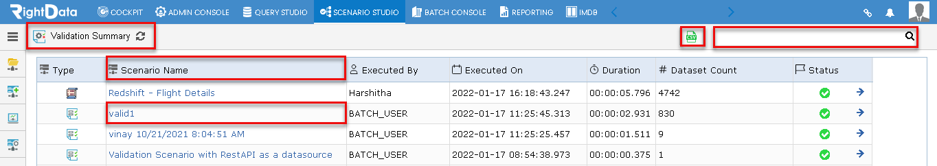 Validations – RightData
