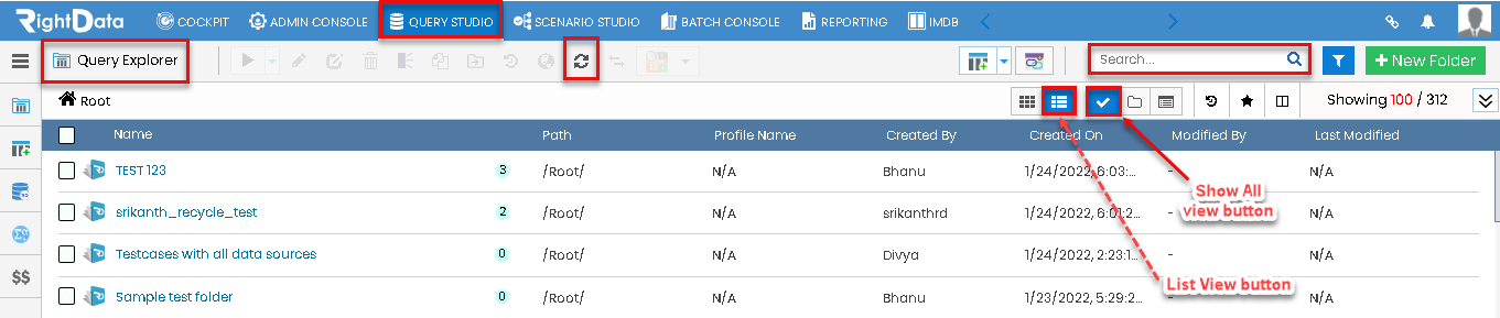 Query Explorer – RightData