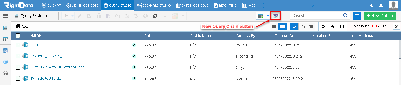 Query Explorer – RightData