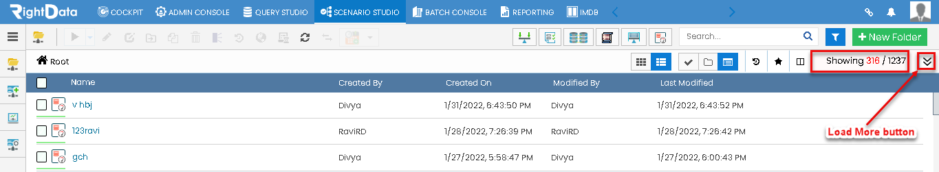Scenario Explorer – RightData