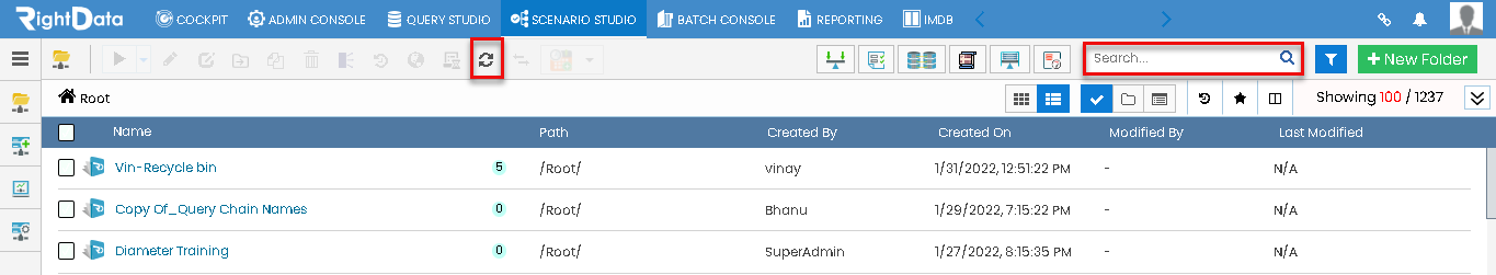 Scenario Explorer – RightData