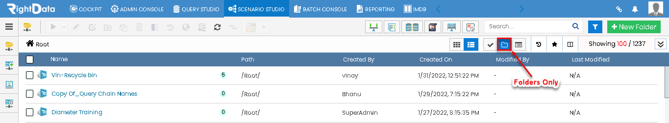 Scenario Explorer – RightData