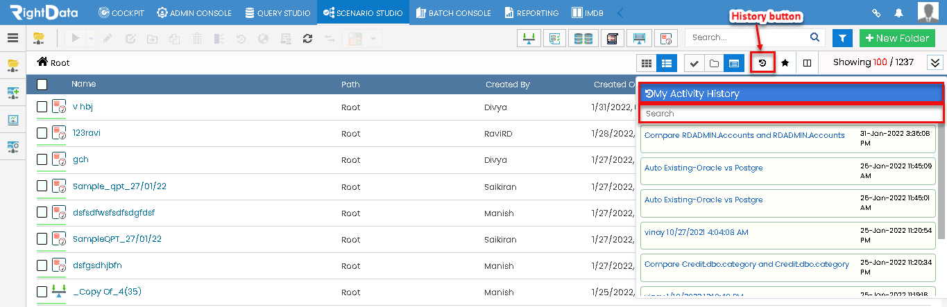Scenario Explorer – RightData