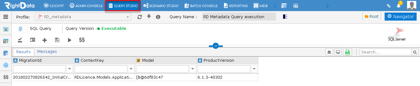 Query – RightData