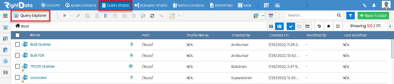 Query Chain – RightData