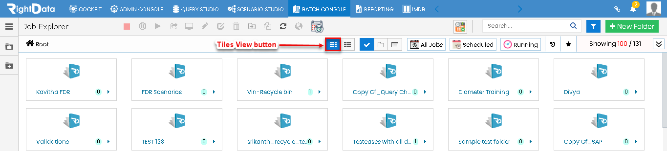 Job Explorer – RightData