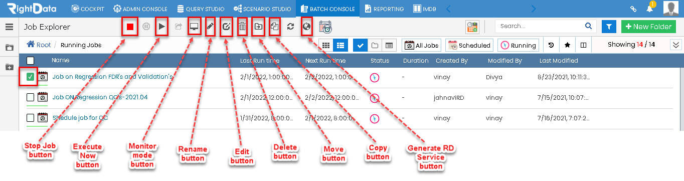 Job Explorer – RightData