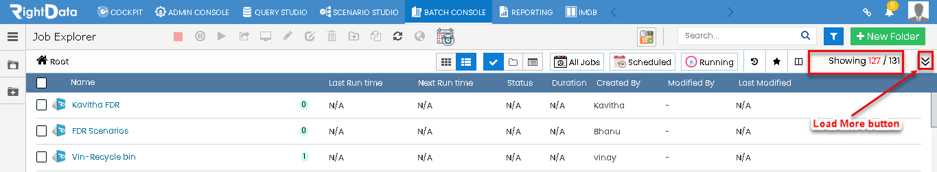 Job Explorer – RightData