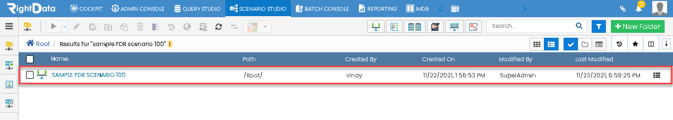 Add external link option in exceptions results summary page – FDR, TDR, and Validations – RightData