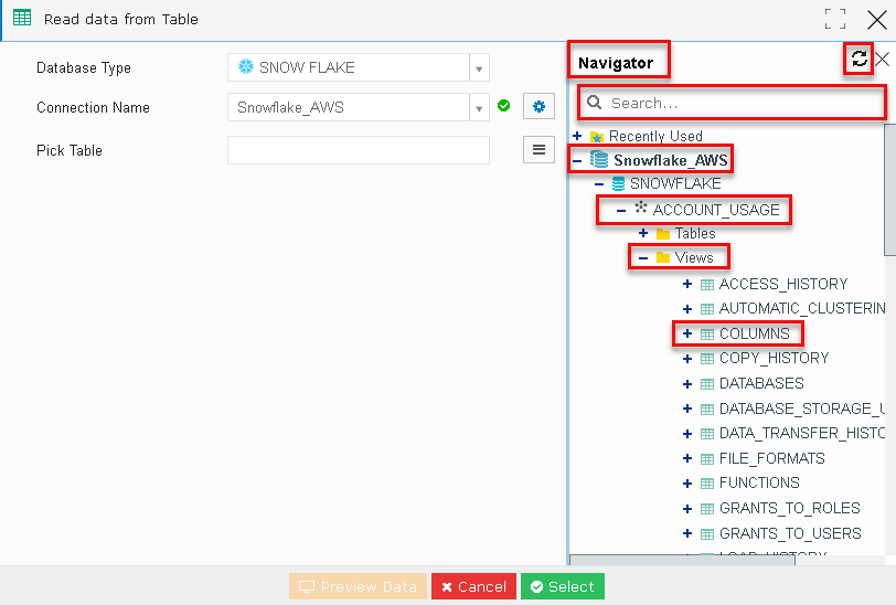 Pushdown reconciliation – RightData