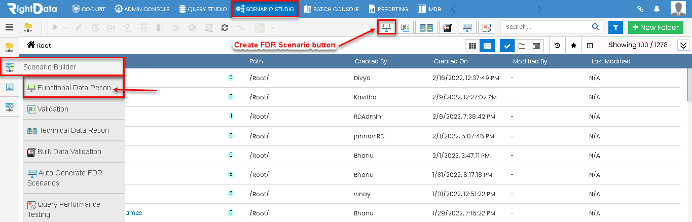 Pushdown reconciliation – RightData