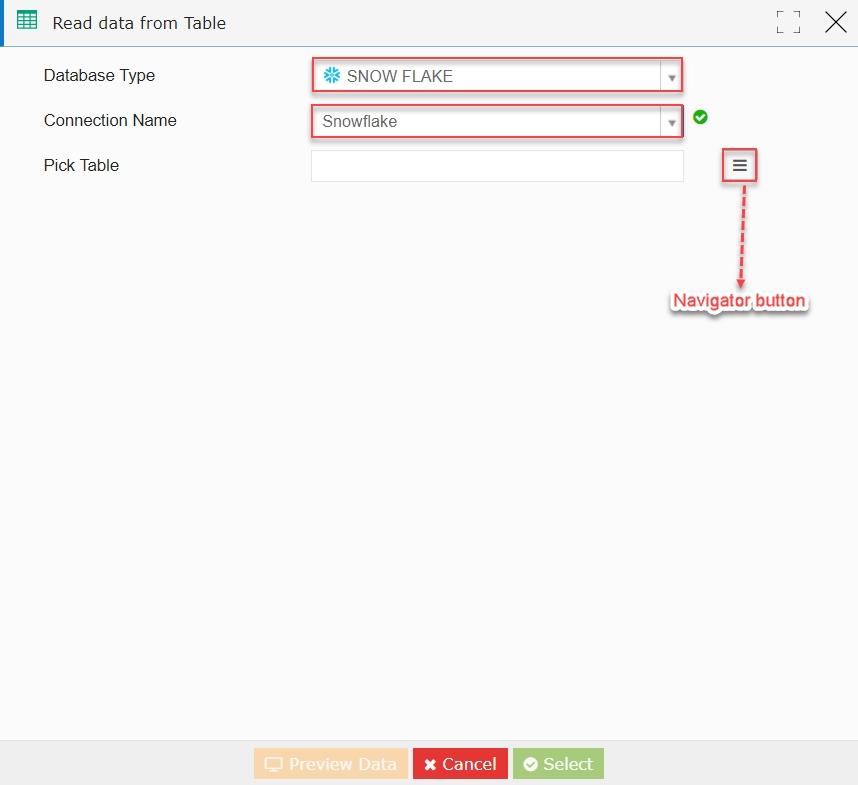 Query Chain execution using Projection transformation – RightData