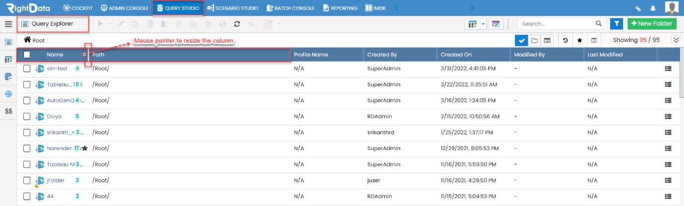 Explorer S Column Resize Option Rightdata
